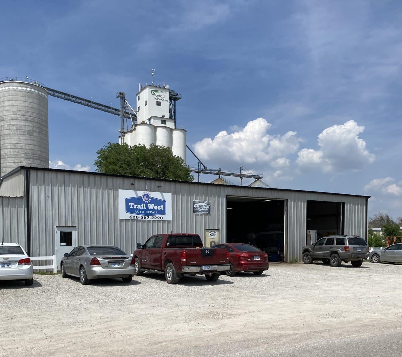 Trail West Auto Repair | Commercial Trash Customer in Partridge, Kansas ...