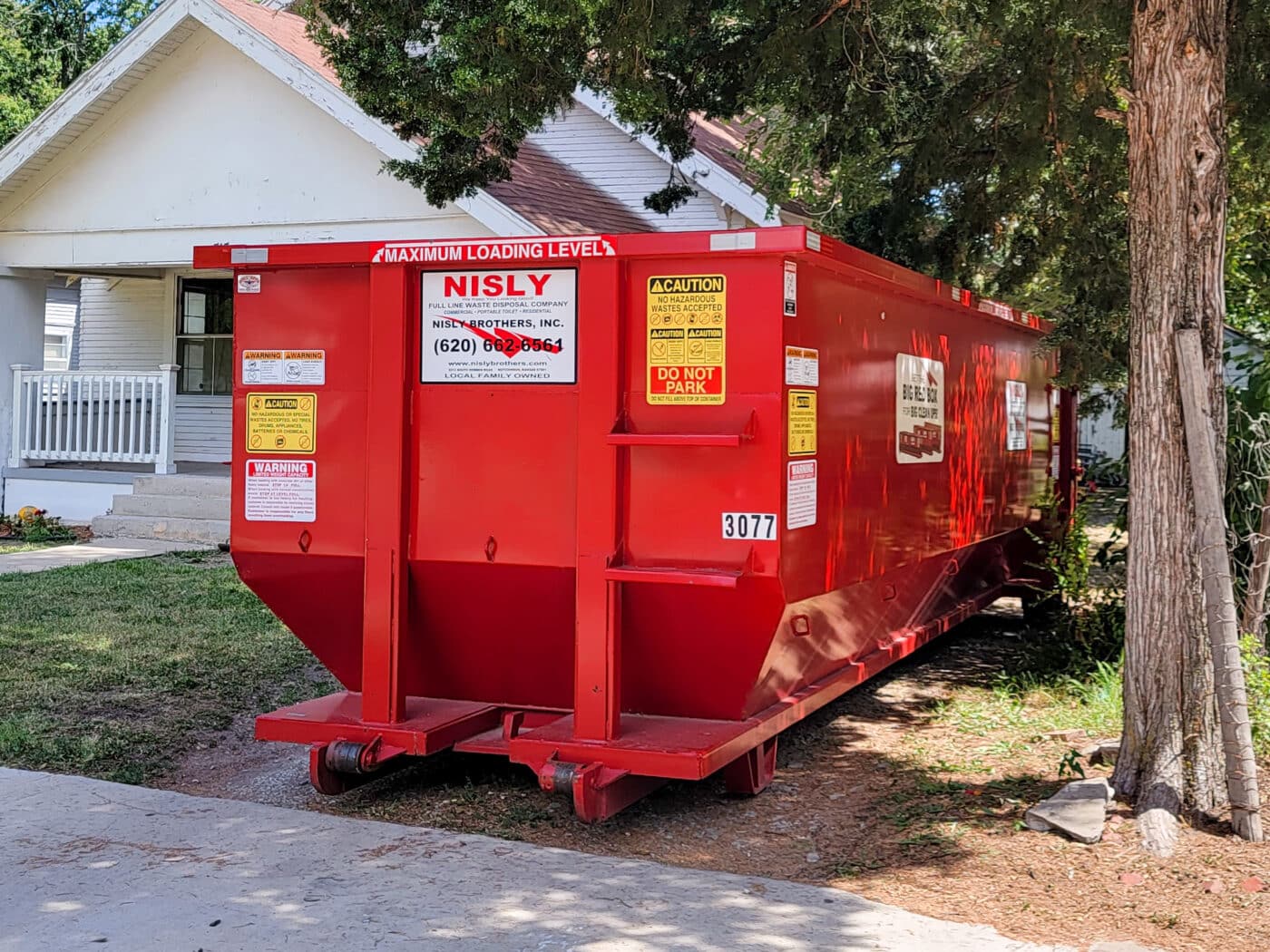 20-Yard Roll-Off Dumpster Rental In Central Kansas - Nisly Brothers